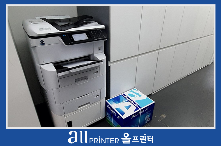 성수동 회사 사무실 A3 컬러복합기 Wf C878r 설치